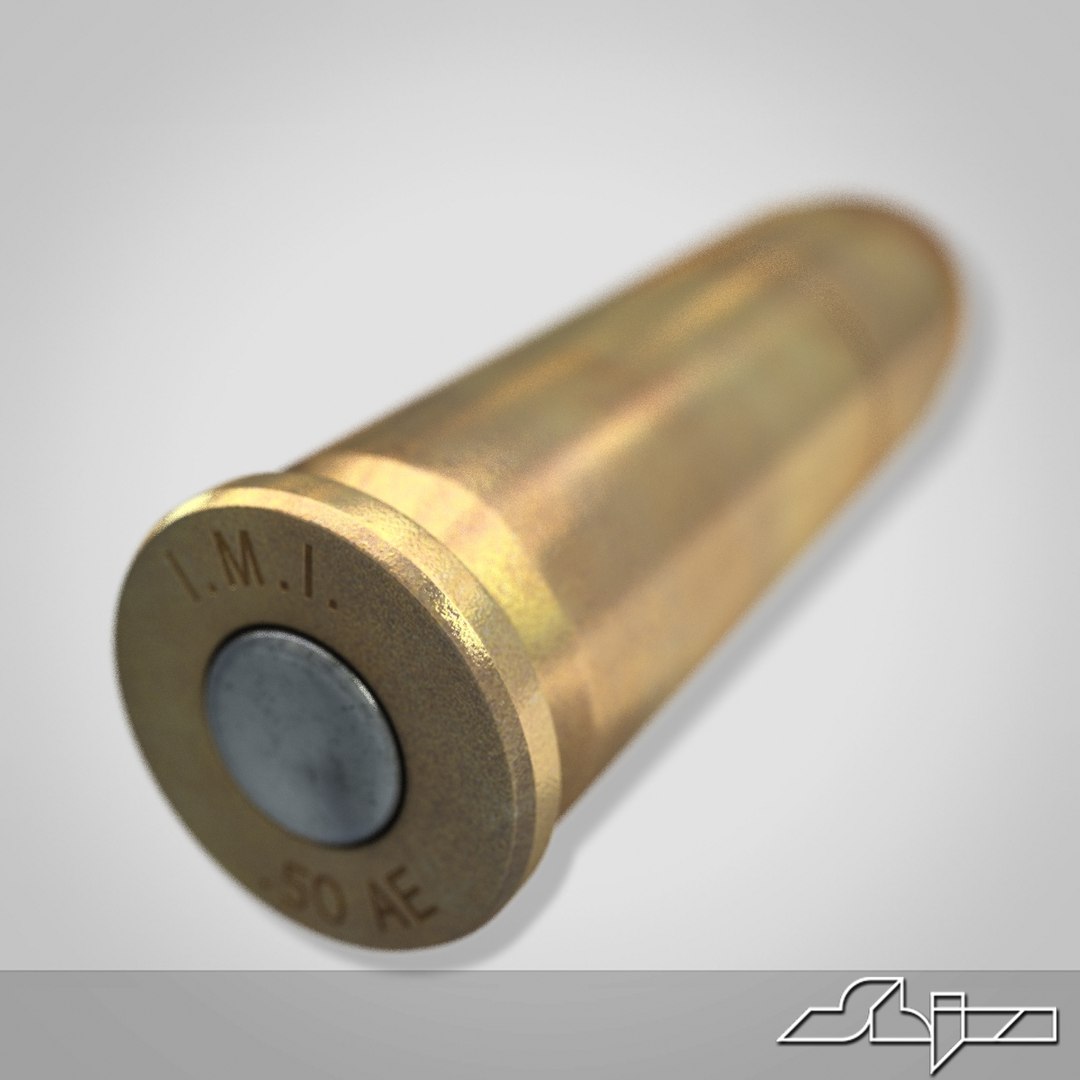 Cartridge 0 50 Mm 3d Model