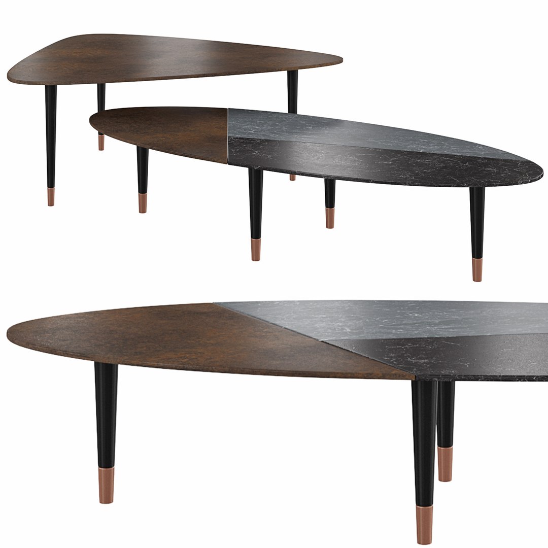 Coffee Table Pick Surf 3D Model - TurboSquid 1880824