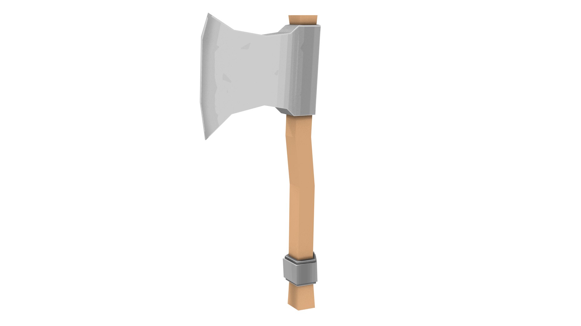 3d Simple Axe Model
