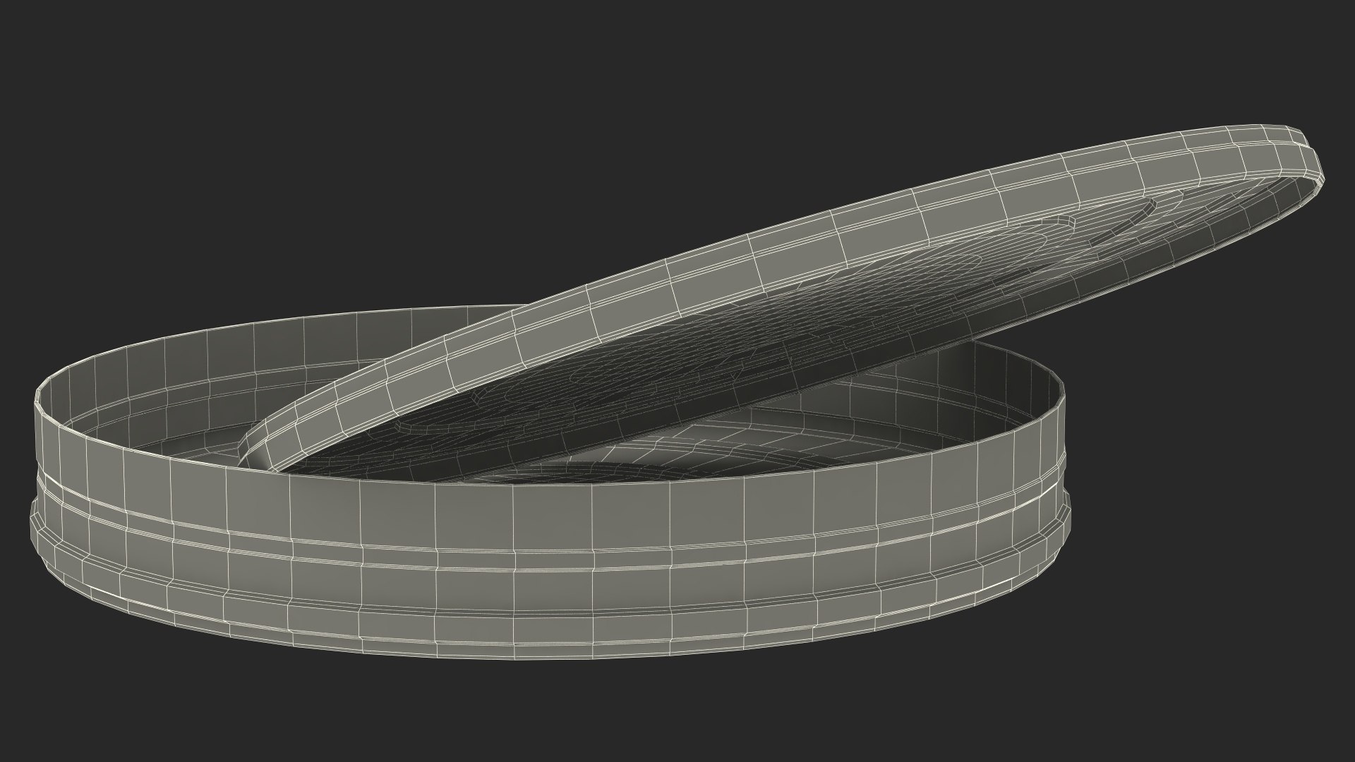 3D Vintage Movie Negative Film Reel Case model - TurboSquid 2140326