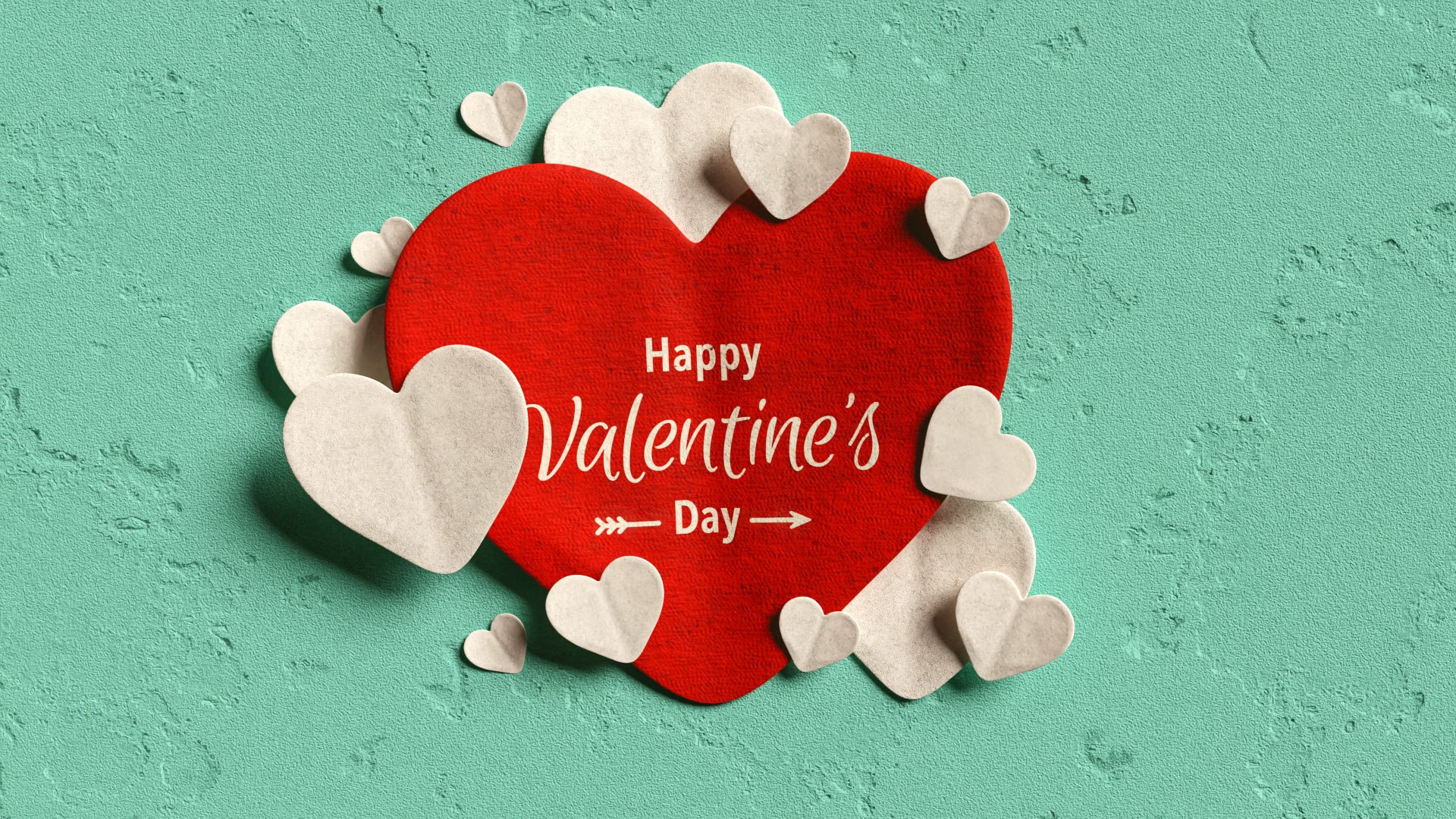 3D Valentines Day 3D Model Decorative Set - TurboSquid 2018431