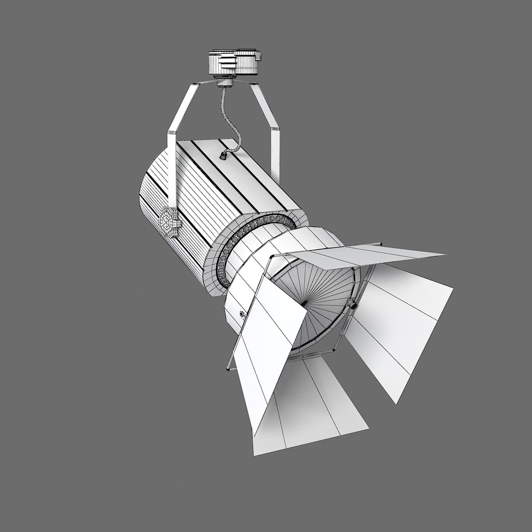 Gt-16t-tn Track Light Lamp 3d Max