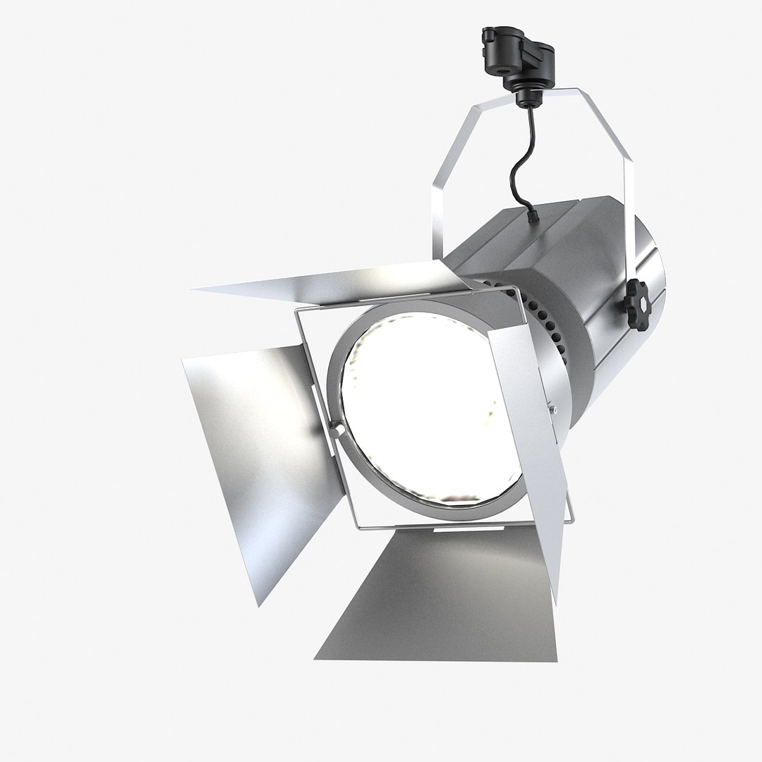 Gt-16t-tn Track Light Lamp 3d Max