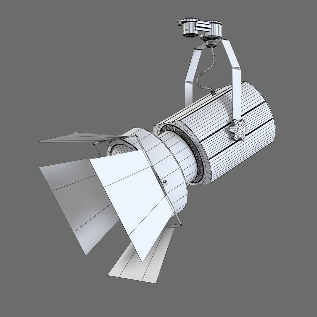 Gt-16t-tn Track Light Lamp 3d Max