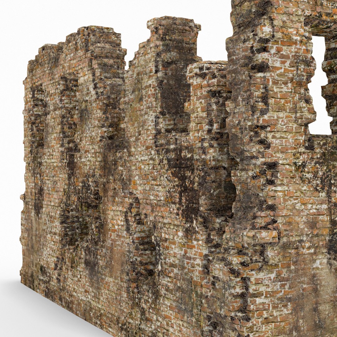 3d Wall Ruins