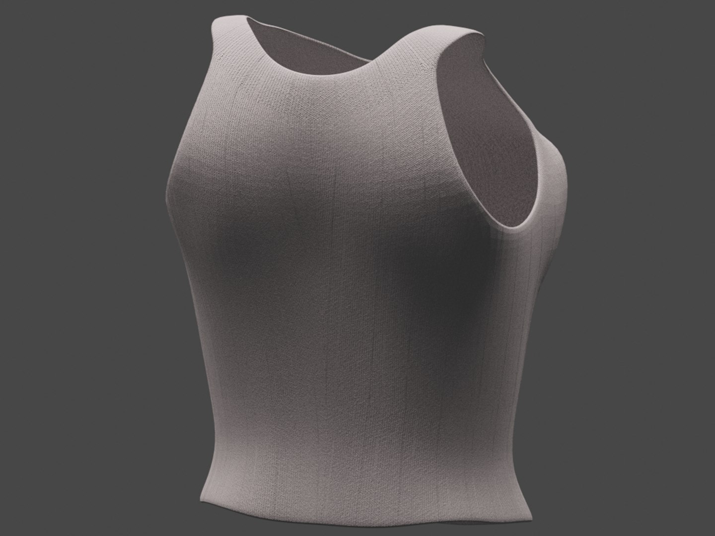 Free tops sleeveless 3D model - TurboSquid 1434058