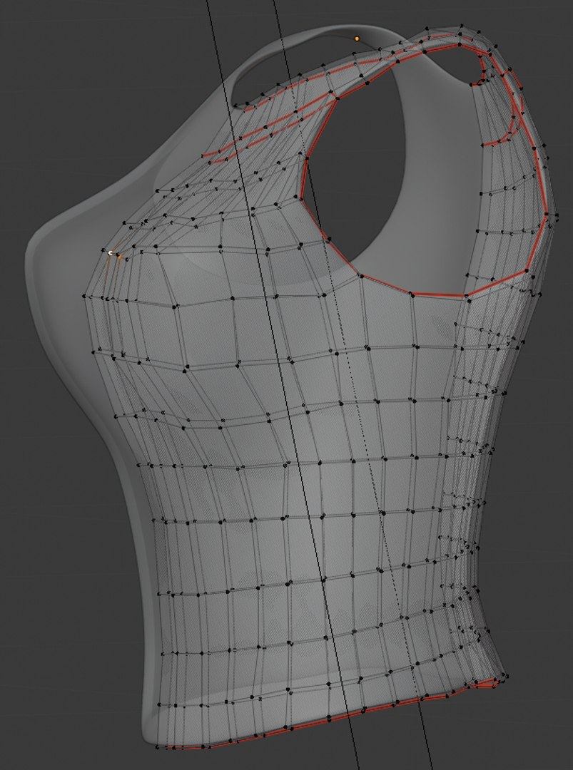 Free tops sleeveless 3D model - TurboSquid 1434058