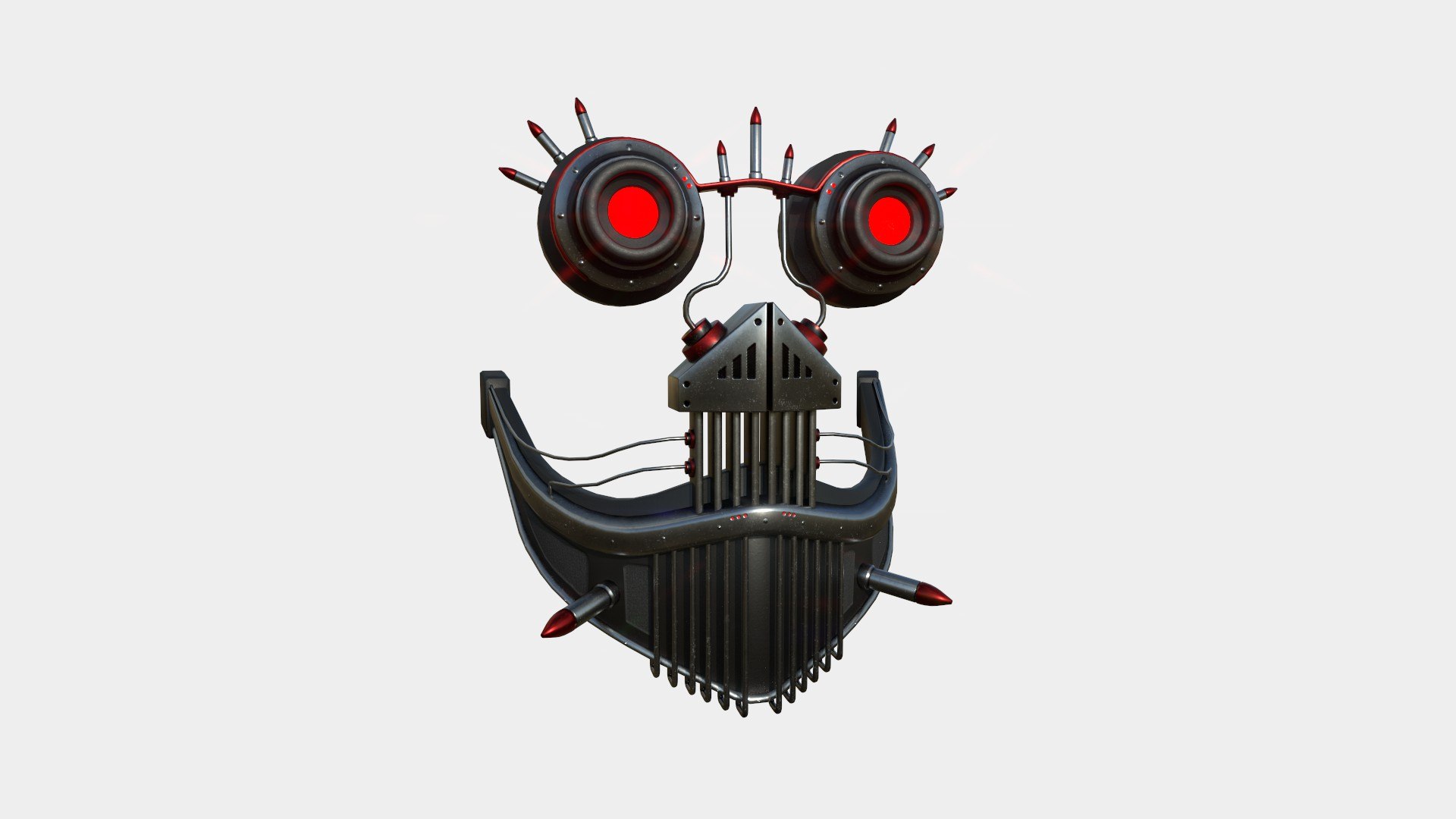 3D 10 Steampunk Mask A Collection - SciFi Character Design - TurboSquid ...