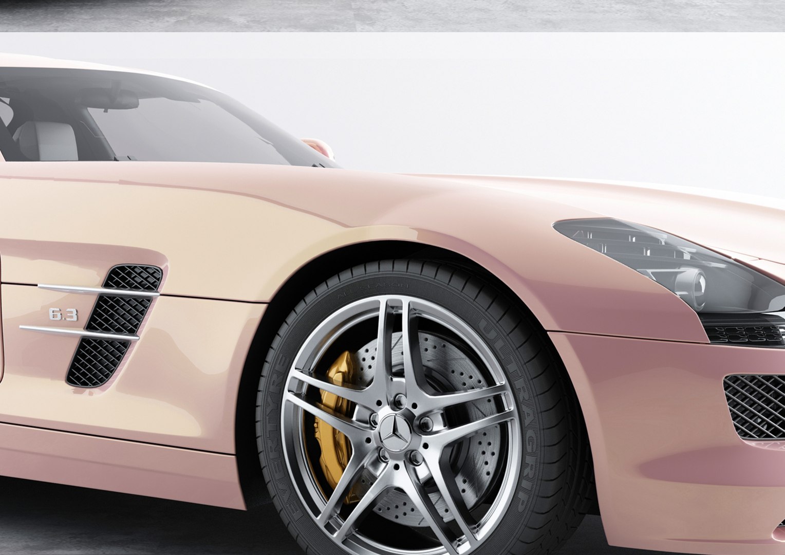 3D model Modern Mercedes Benz sports car - TurboSquid 2057572