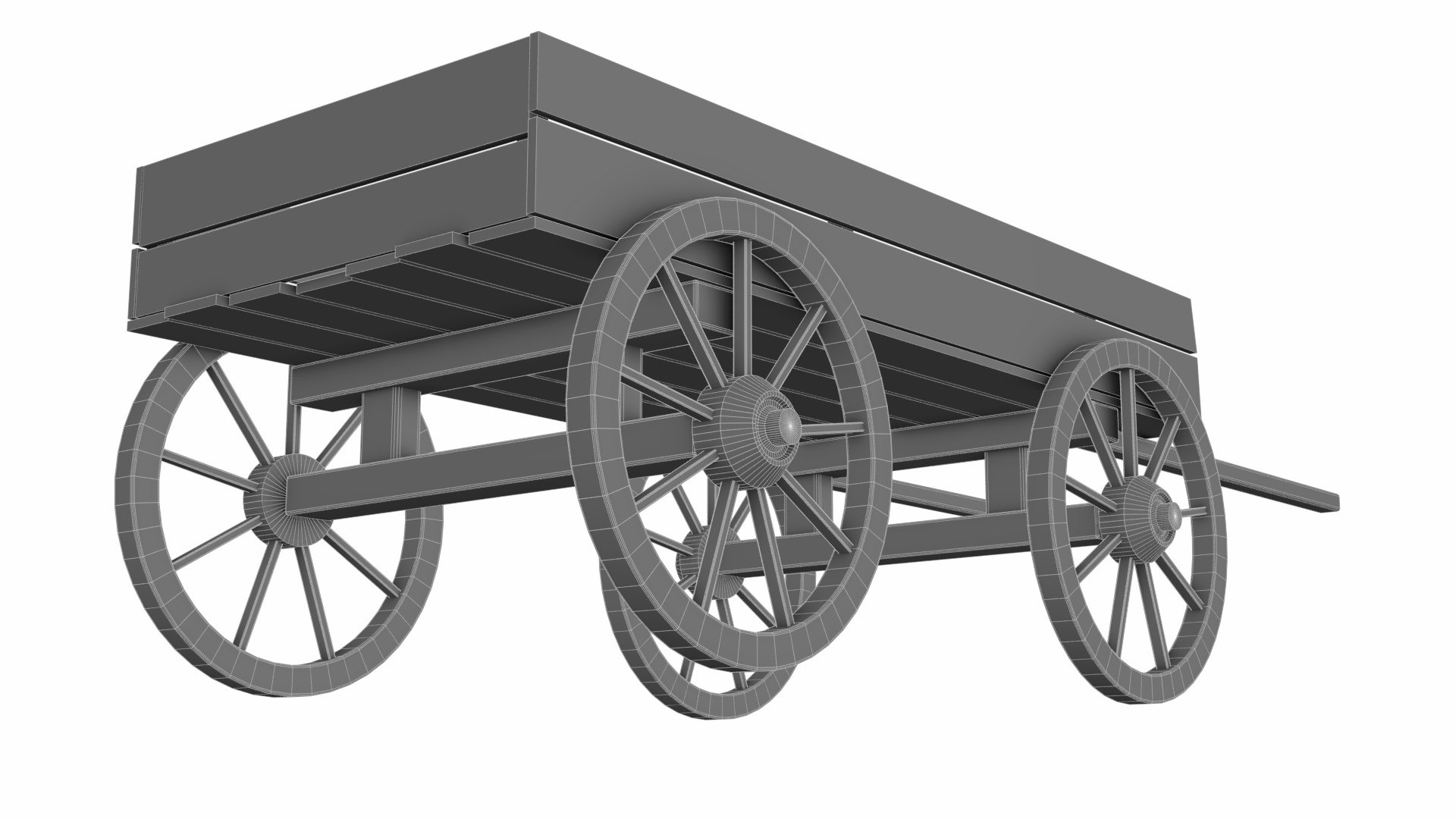 3D Cart Model - TurboSquid 2016696