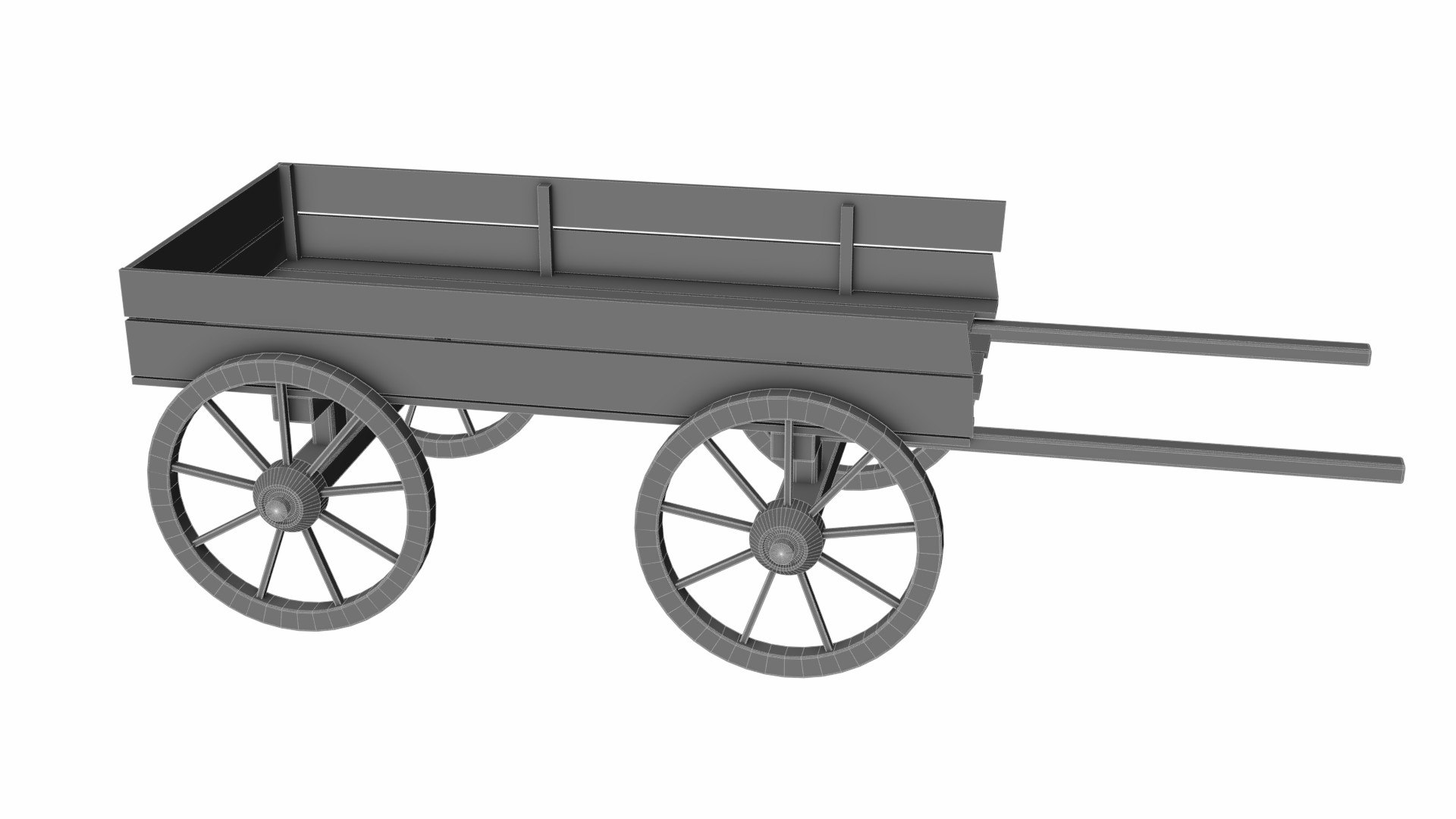 3D Cart Model - TurboSquid 2016696