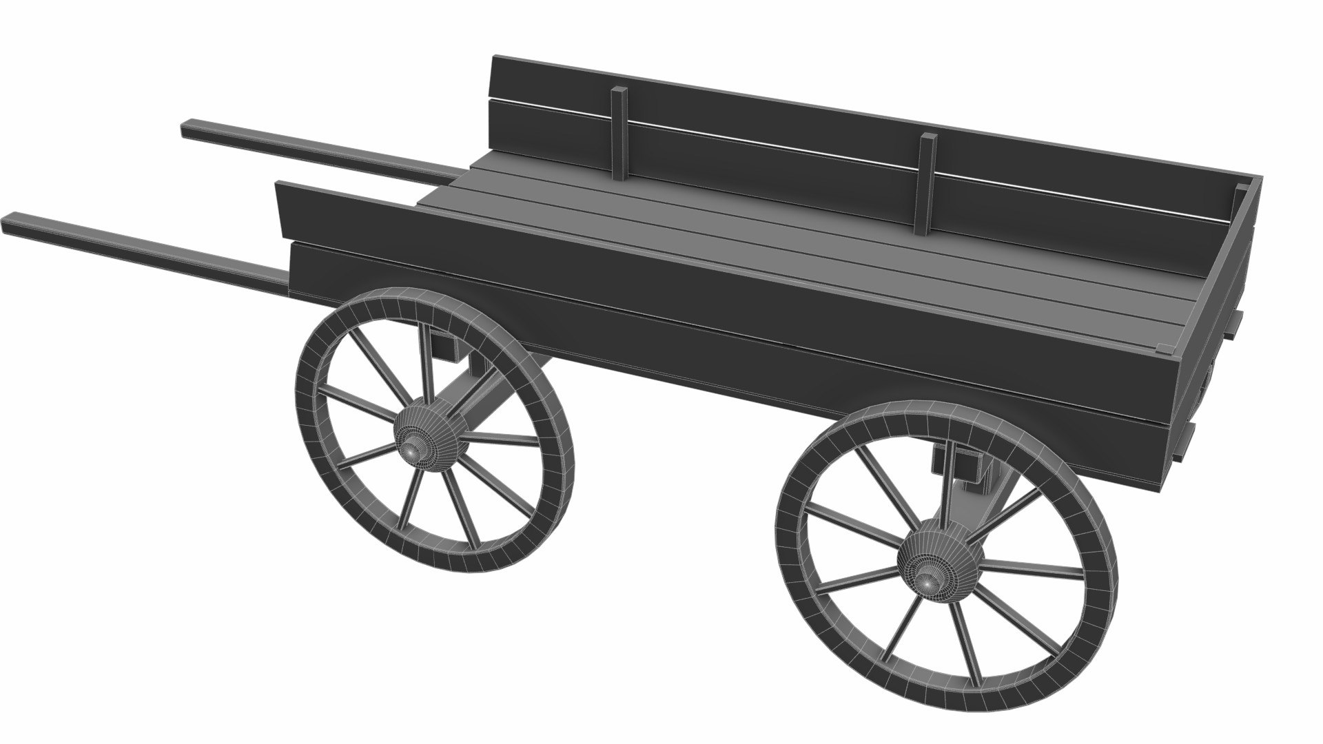 3D Cart Model - TurboSquid 2016696