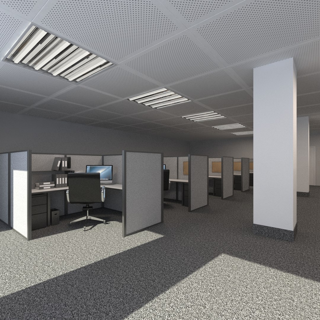 Office 1 3d Model