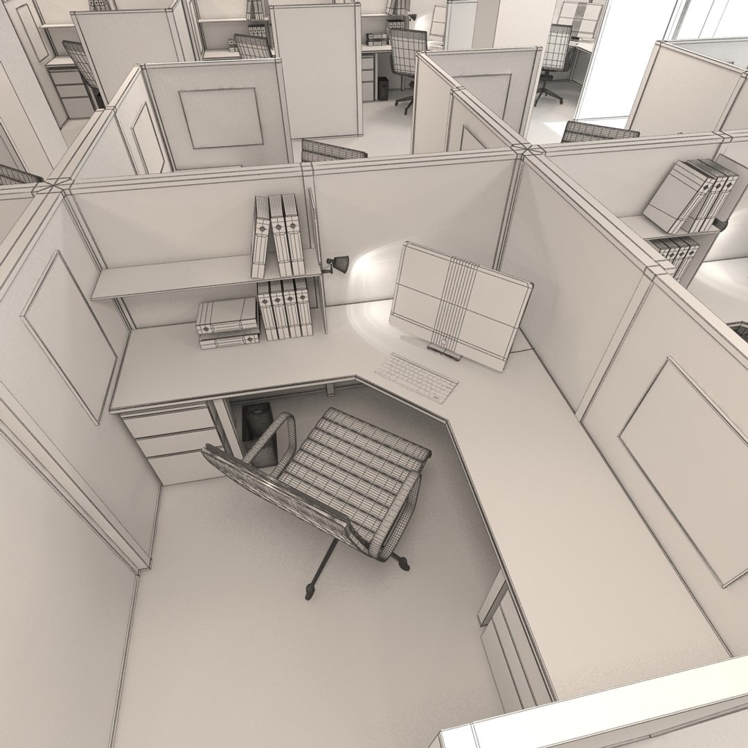 Office 1 3d Model
