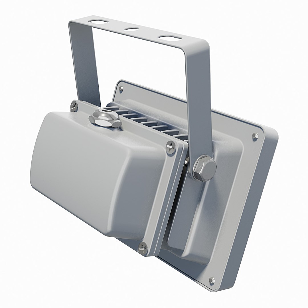 3d Model Led Flood Light