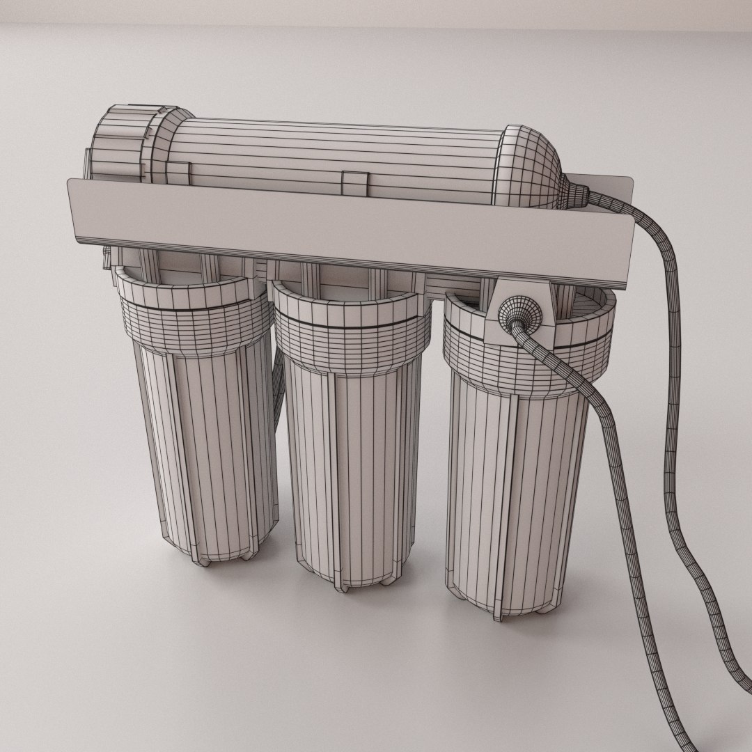 RODI Water Filter 3D Model - TurboSquid 1776413
