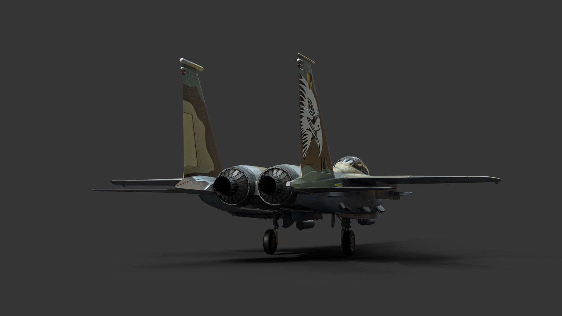 F-15E Israeli Version F15-I 3D Model - TurboSquid 2053862