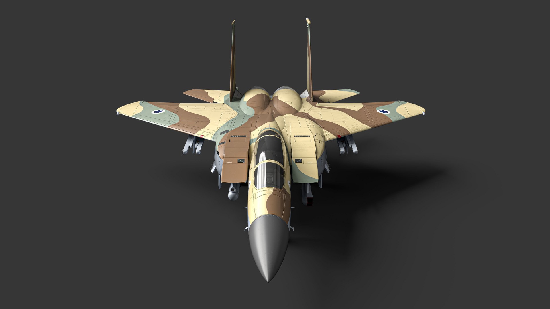 F-15E Israeli Version F15-I 3D Model - TurboSquid 2053862