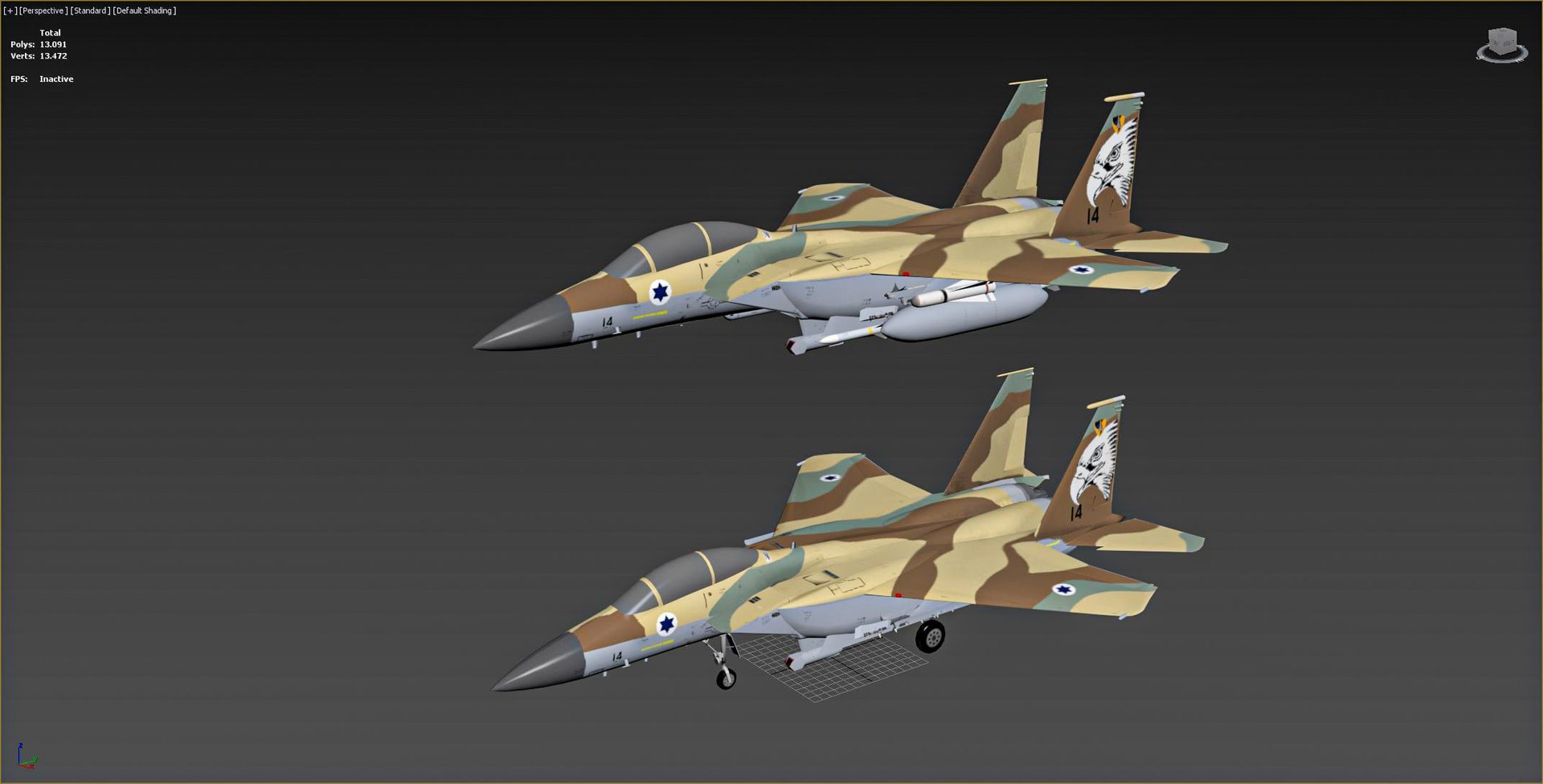 F-15E Israeli Version F15-I 3D Model - TurboSquid 2053862