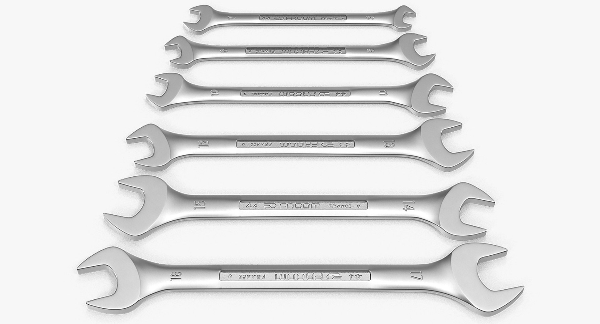 3D Facom Open End Spanner Model - TurboSquid 1417853