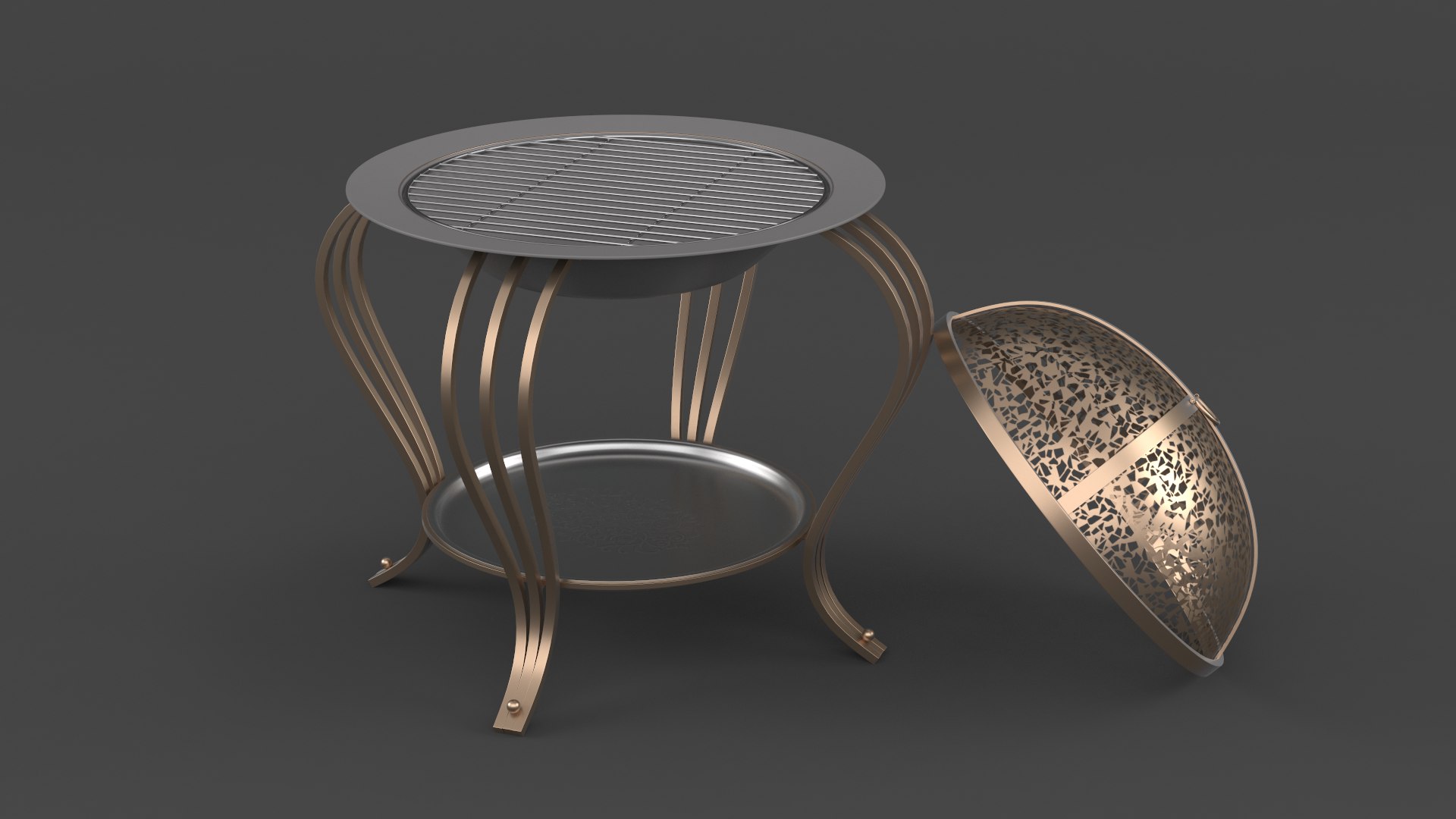 Fire Pit 3D Model - TurboSquid 2012717
