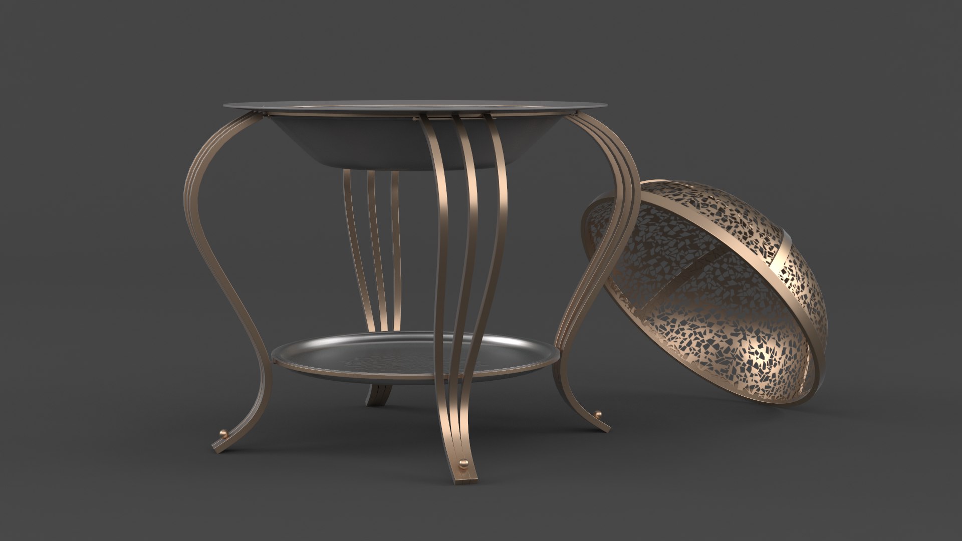 Fire Pit 3D Model - TurboSquid 2012717