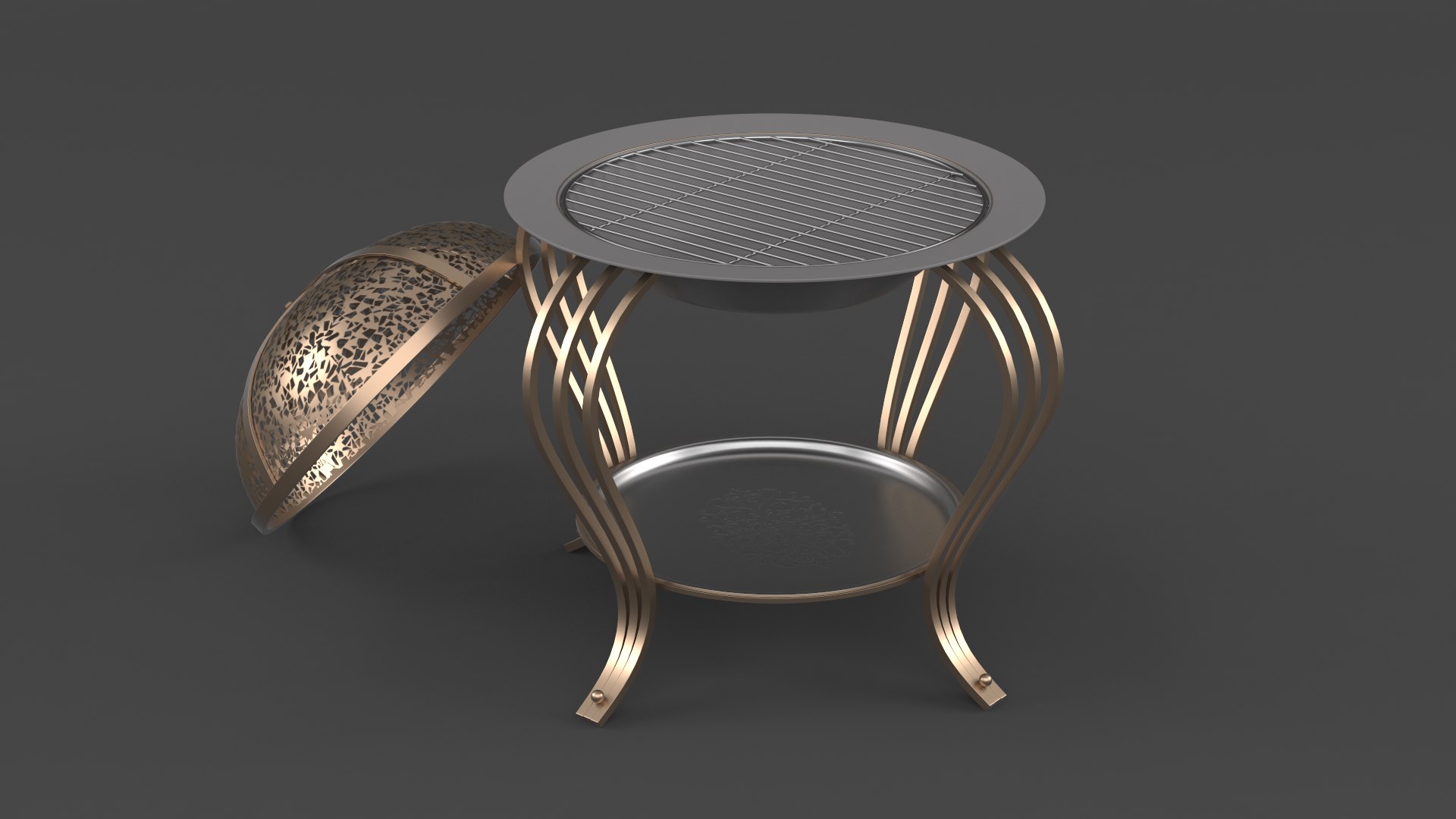 Fire Pit 3D Model - TurboSquid 2012717