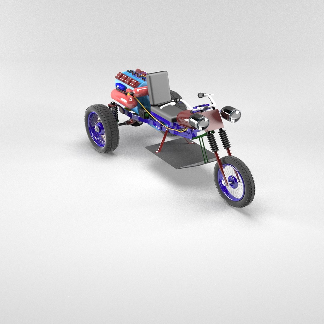 3D bike creative model - TurboSquid 1425035