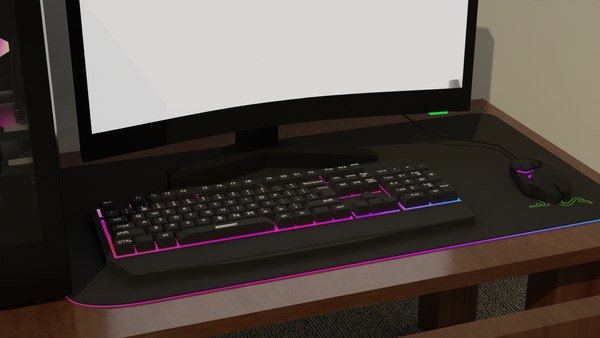 2 gaming computers 3D model - TurboSquid 1552964