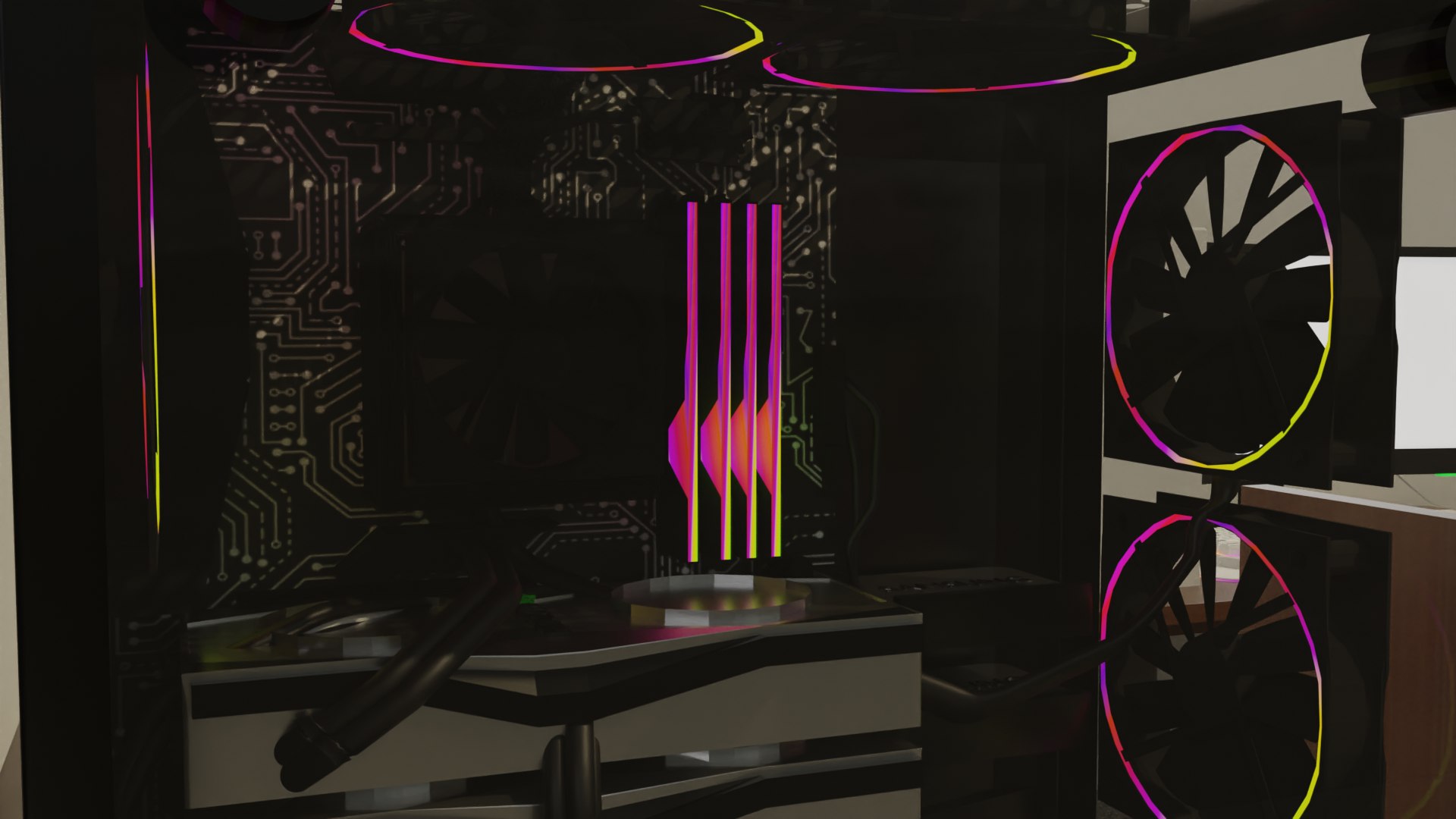 2 Gaming Computers 3D Model - TurboSquid 1552964