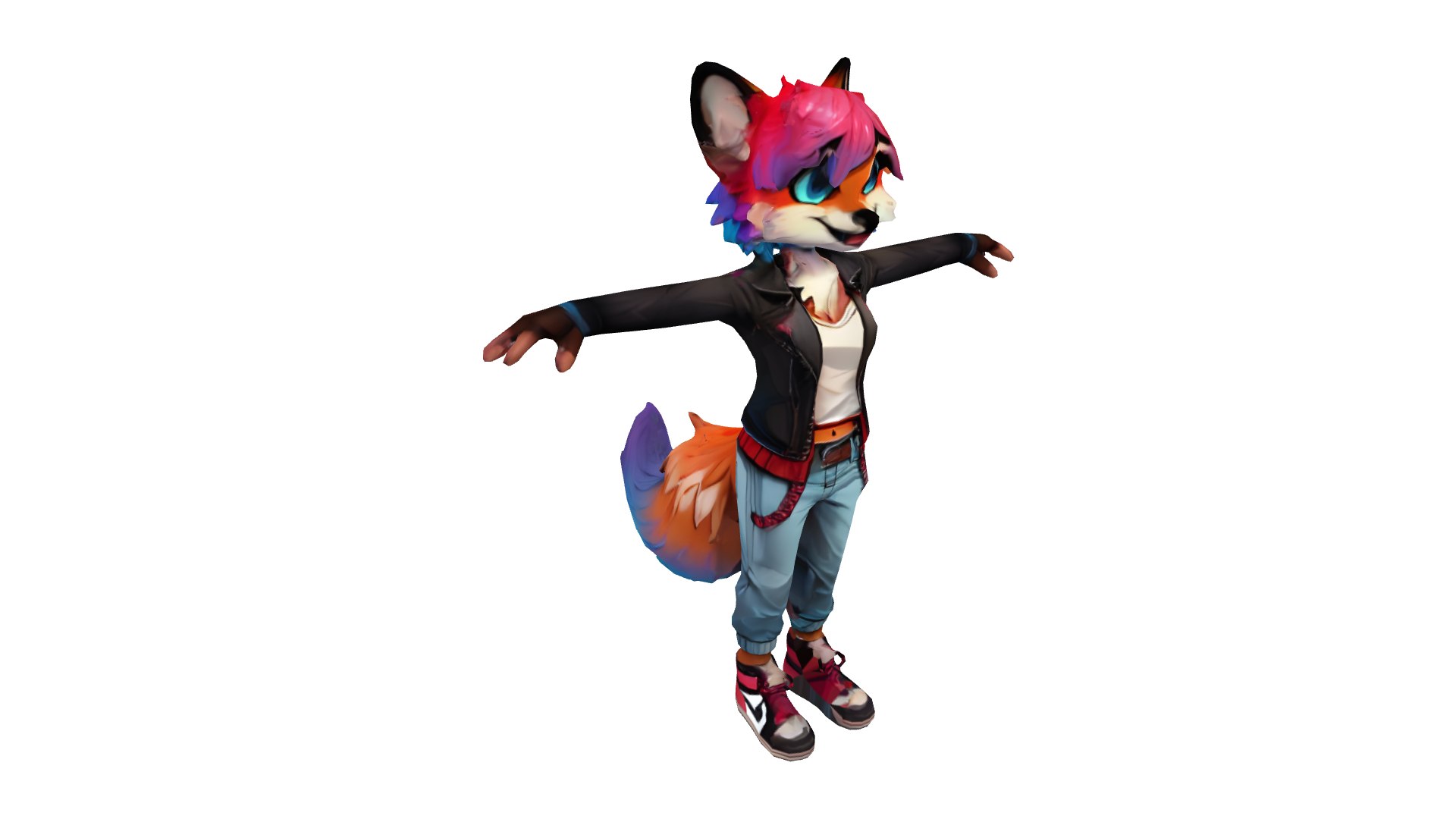 3D Roxy Blaze The Punk-Rock Avatar Model - TurboSquid 2295150