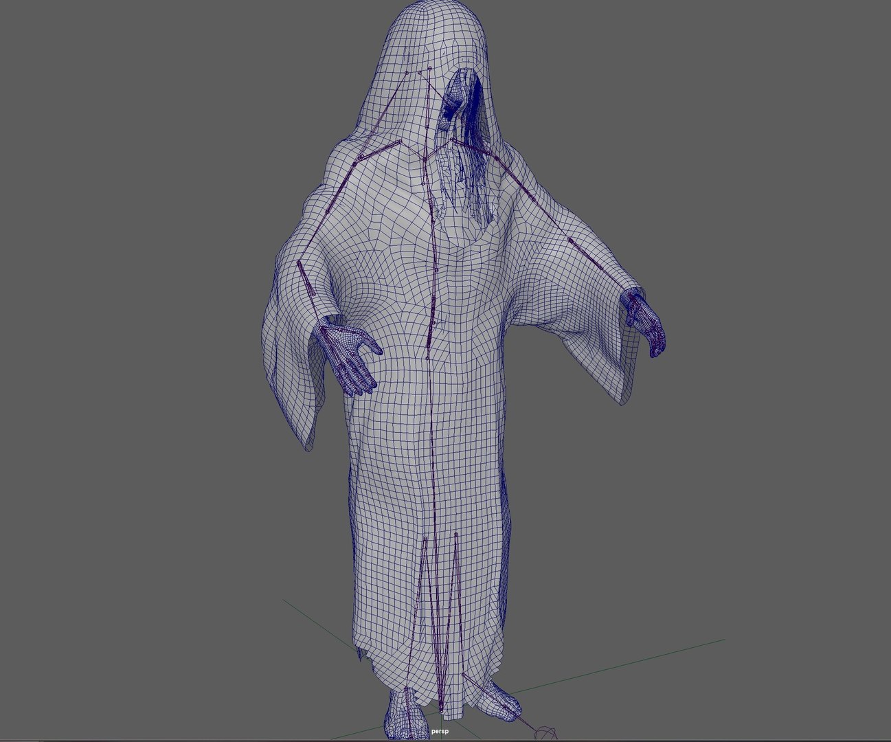 Ghost Girl - Horror Woman Rig 3D Model - TurboSquid 1869802