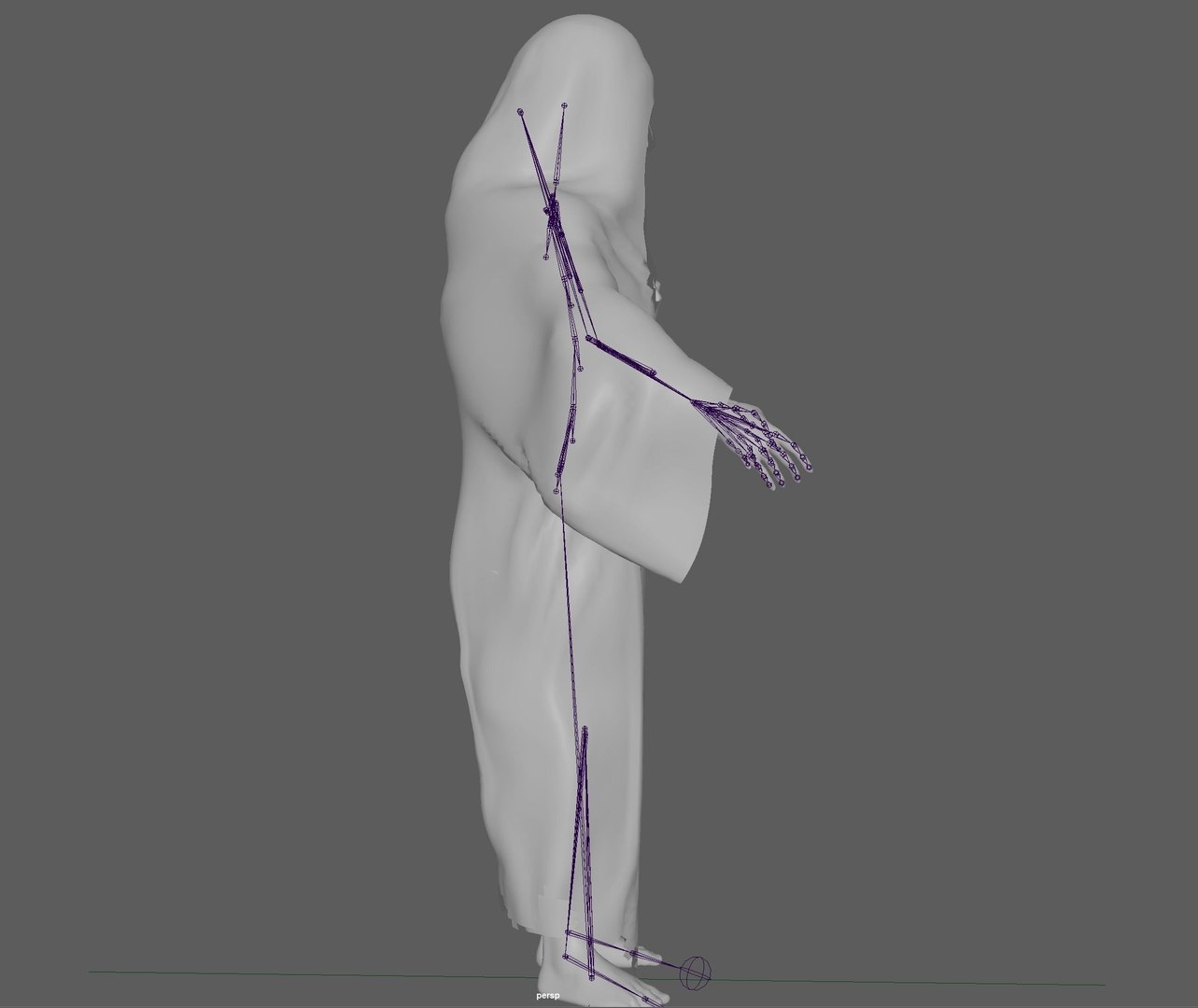 Ghost Girl - Horror Woman Rig 3D Model - TurboSquid 1869802