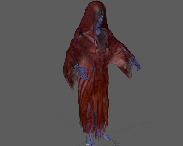 Ghost Girl - Horror Woman Rig 3D model - TurboSquid 1869802