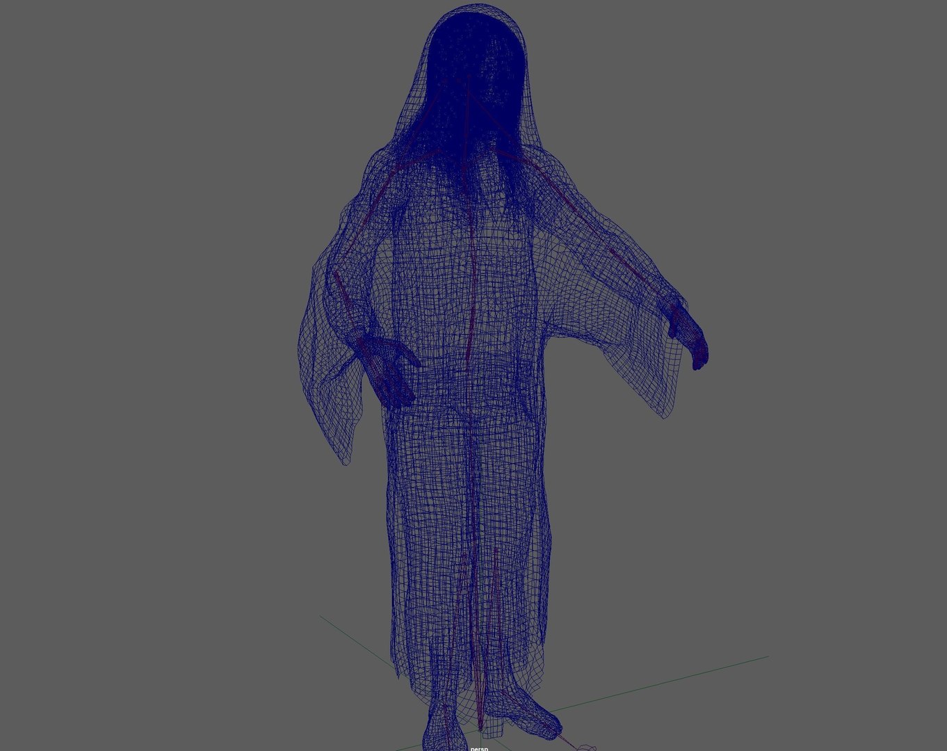 Ghost Girl - Horror Woman Rig 3D Model - TurboSquid 1869802
