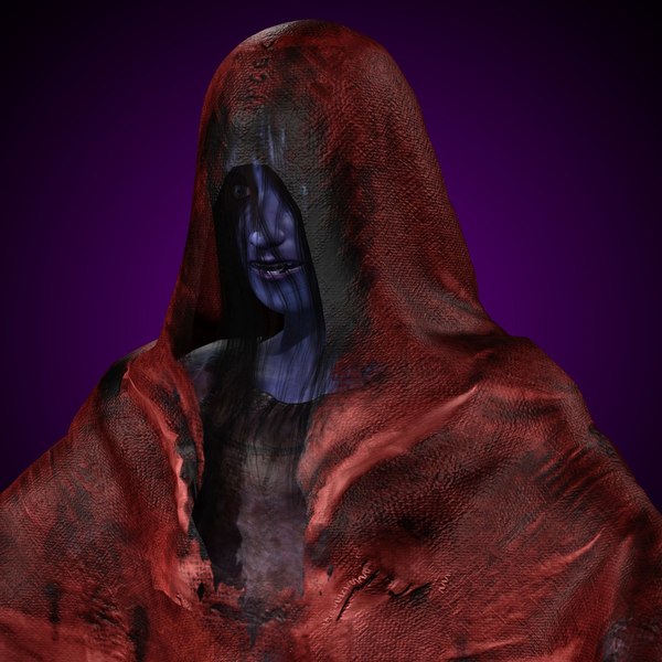 Ghost Girl - Horror Woman Rig 3D model - TurboSquid 1869802