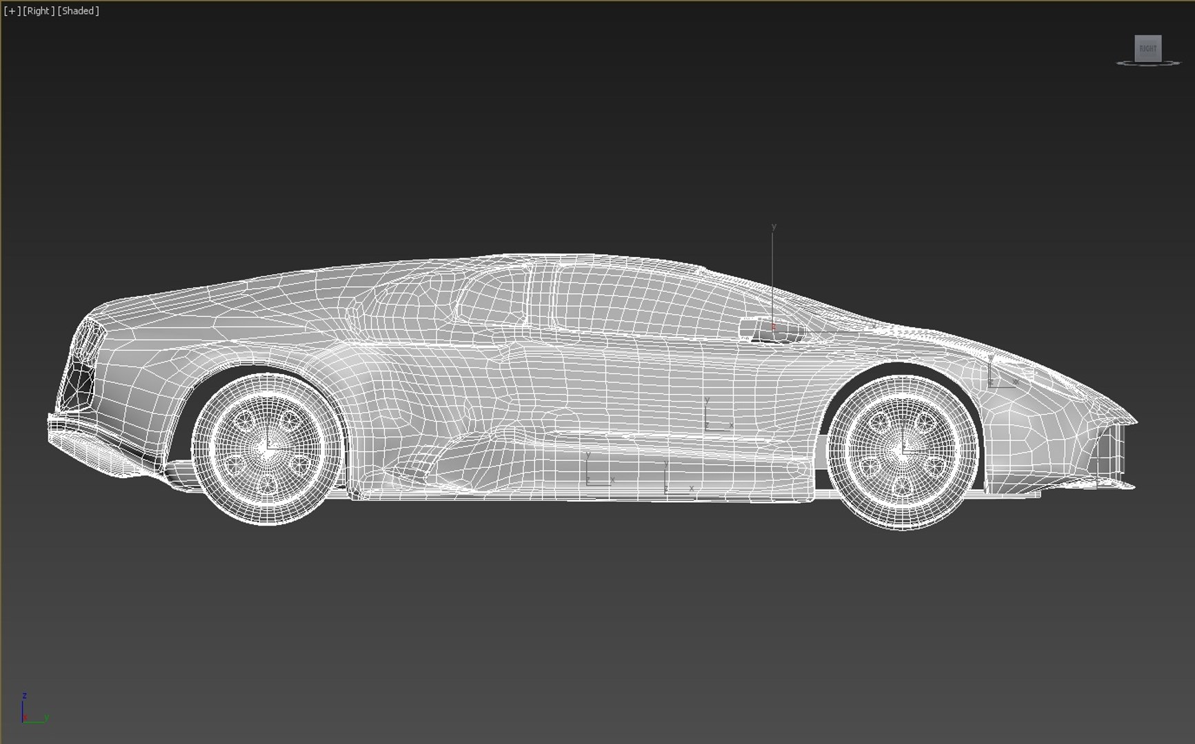 Concept Car 3d Model