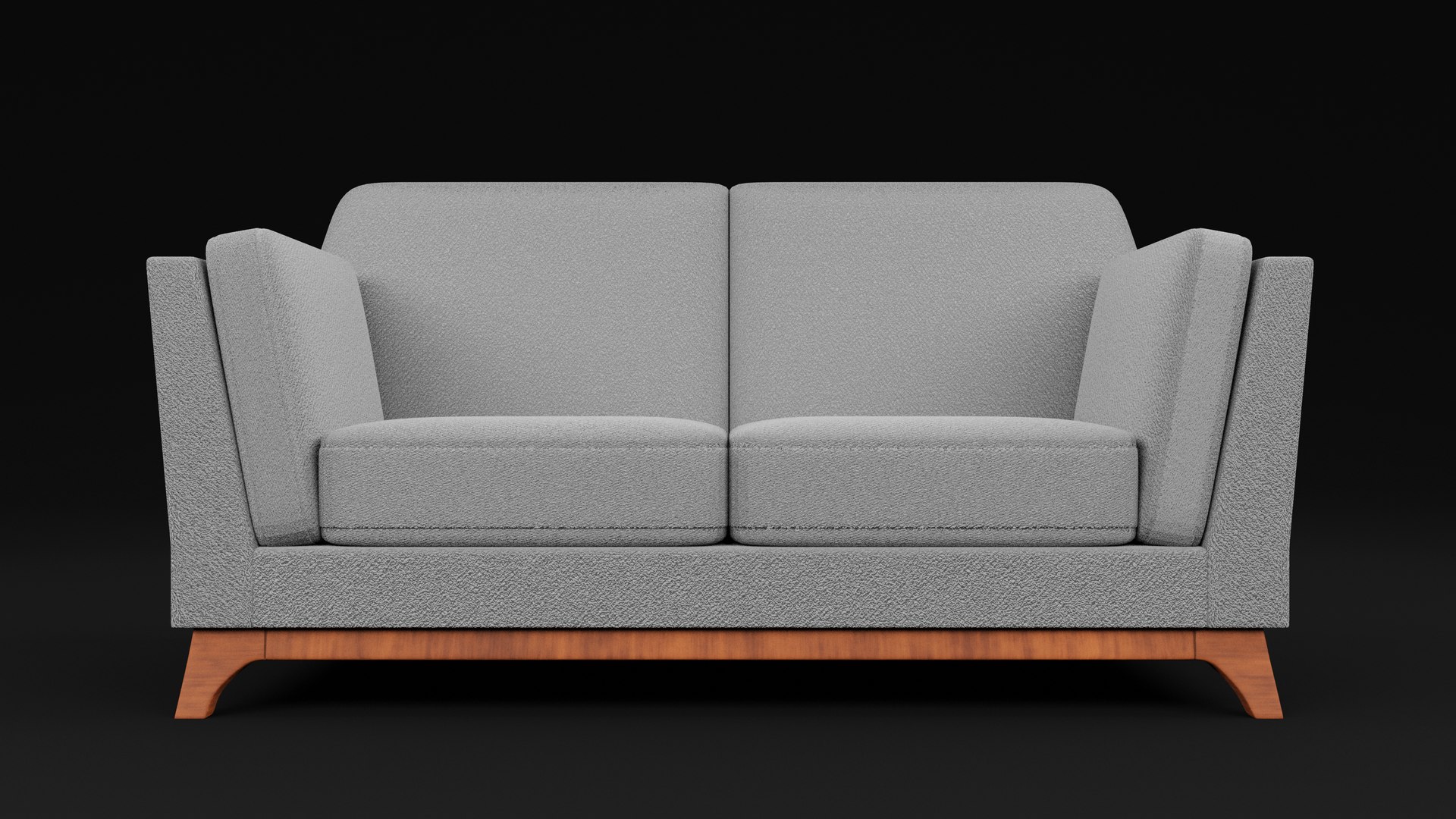 3D New Boston 2 Seater Sofa Model - TurboSquid 2104338