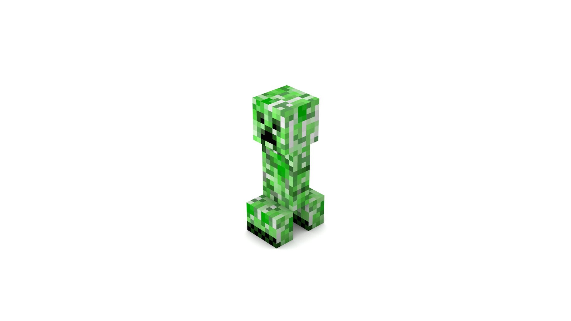 Creeper Minecraft 3D - TurboSquid 2364644