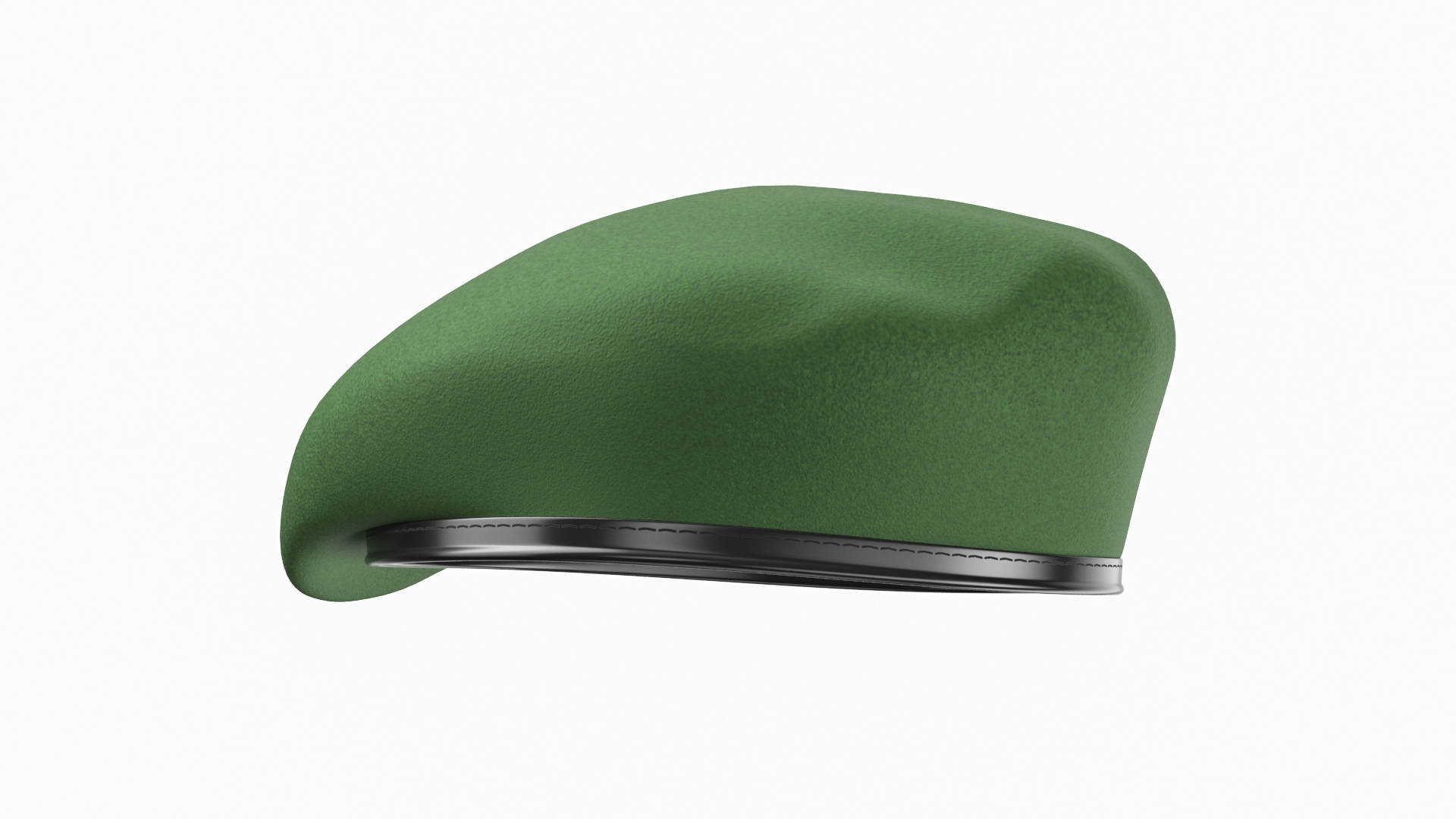 Tan Military Beret 3D - TurboSquid 2345825