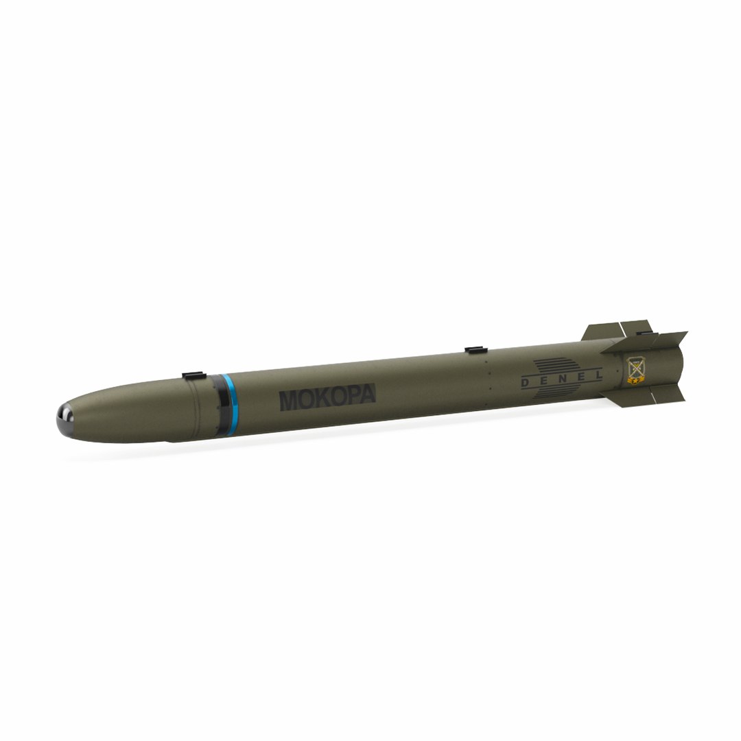 3D Mokopa Anti Tank Missile - TurboSquid 2281225