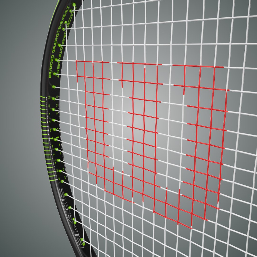 3d Wilson Tennis Racket