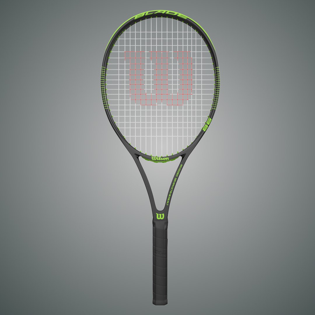 3d Wilson Tennis Racket