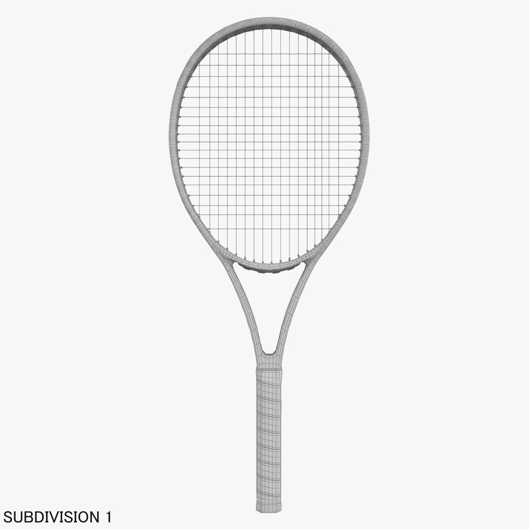 3d wilson tennis racket