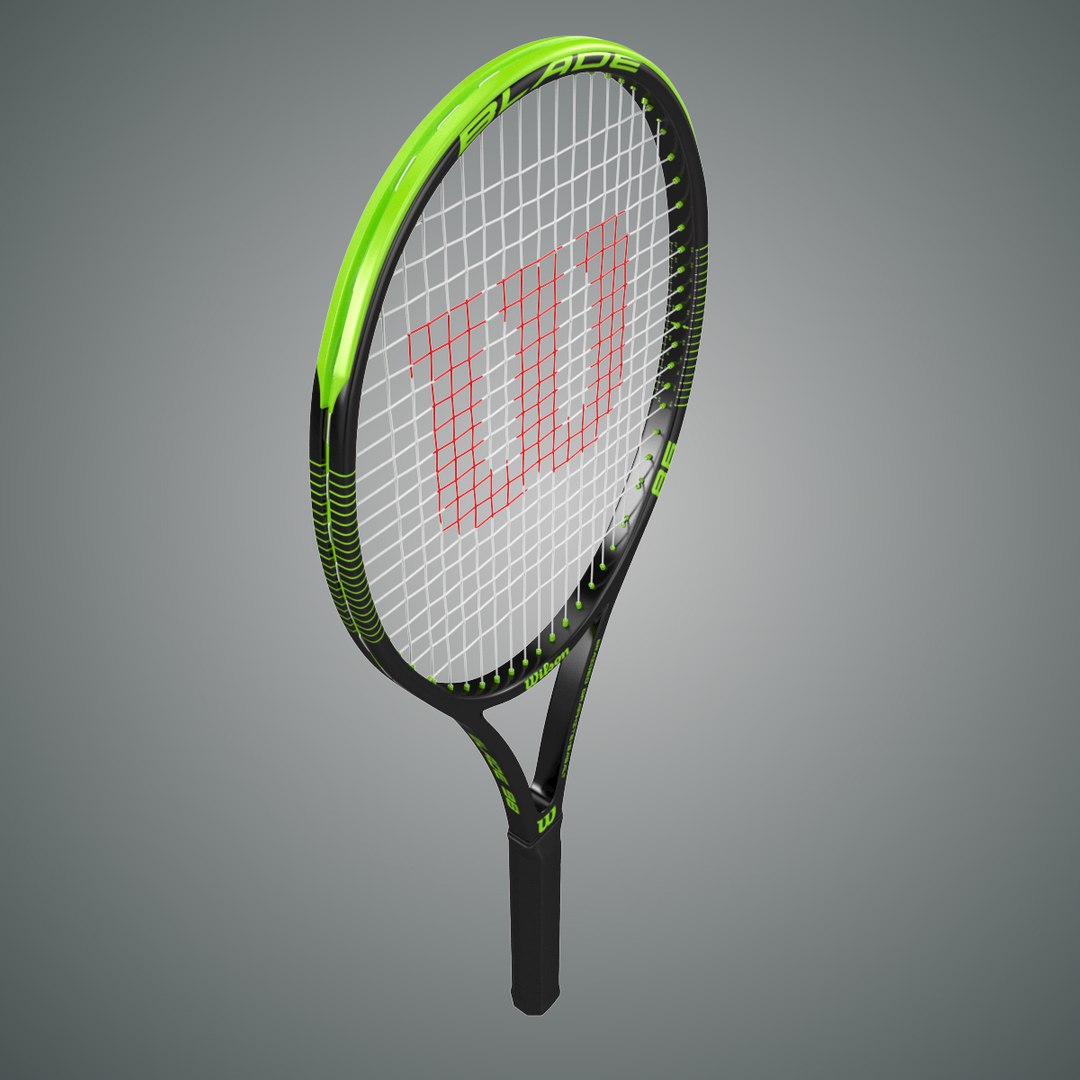 3d Wilson Tennis Racket