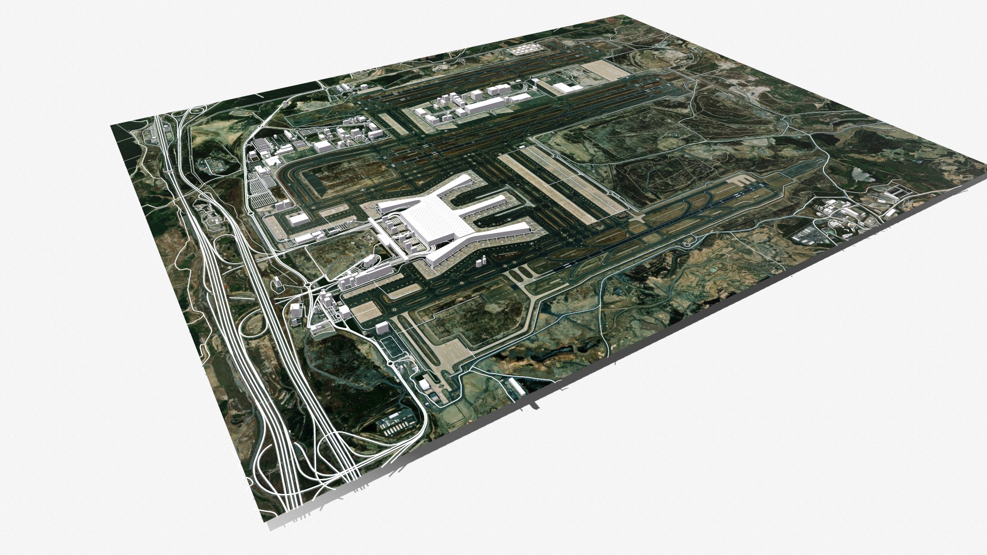 3D Istanbul Havalimani Airport Turkey - TurboSquid 2289559
