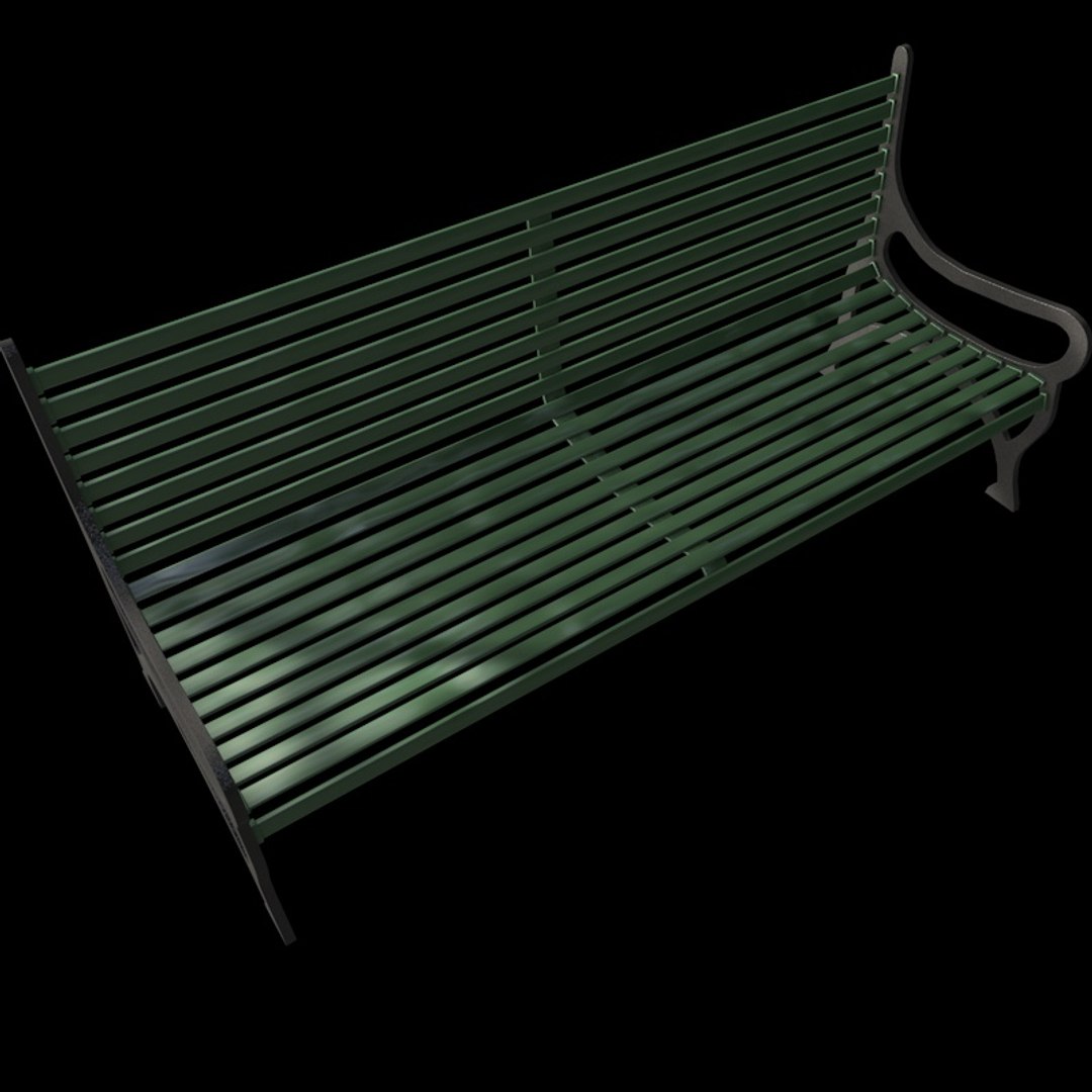 3d Benches Rusty