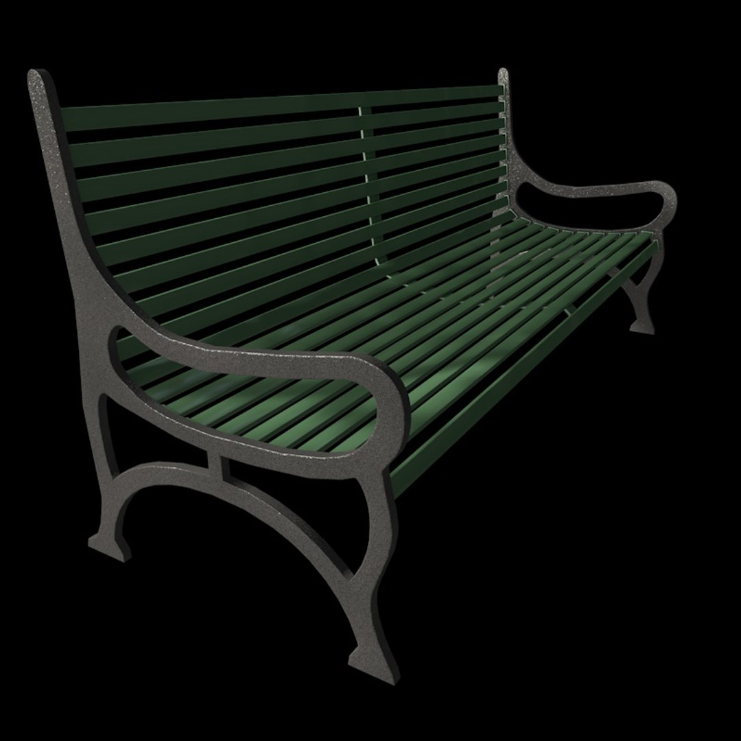3d Benches Rusty