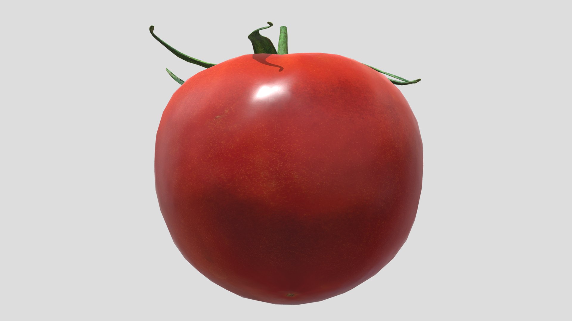 3D Tomato Low Poly - TurboSquid 2279323