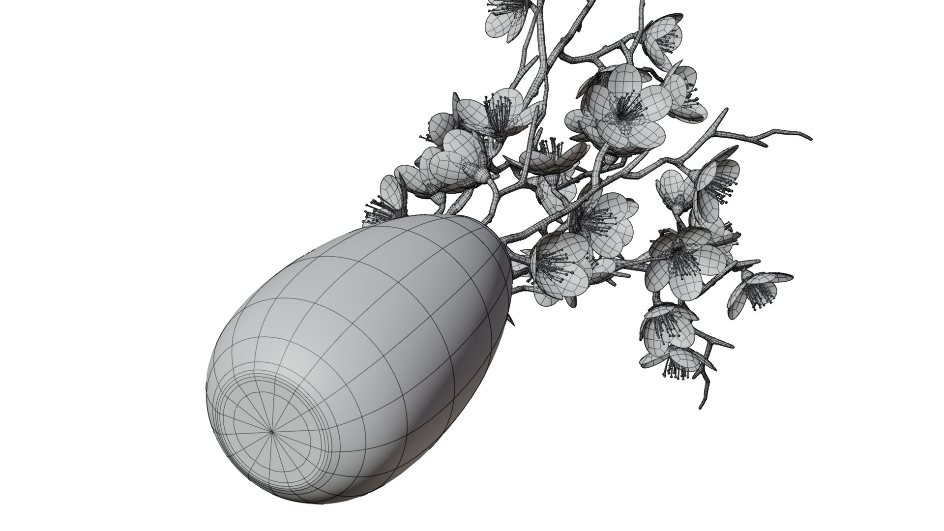 3D Sakura Branches 12 - TurboSquid 2295631